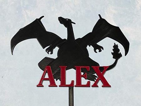 Pokemon Charizard Personalized Charzard Birthday Cake Topper – 3D Wade ...
