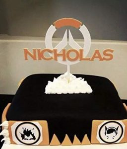 Overwatch Personalized Cake Topper – 3D Wade Creations
