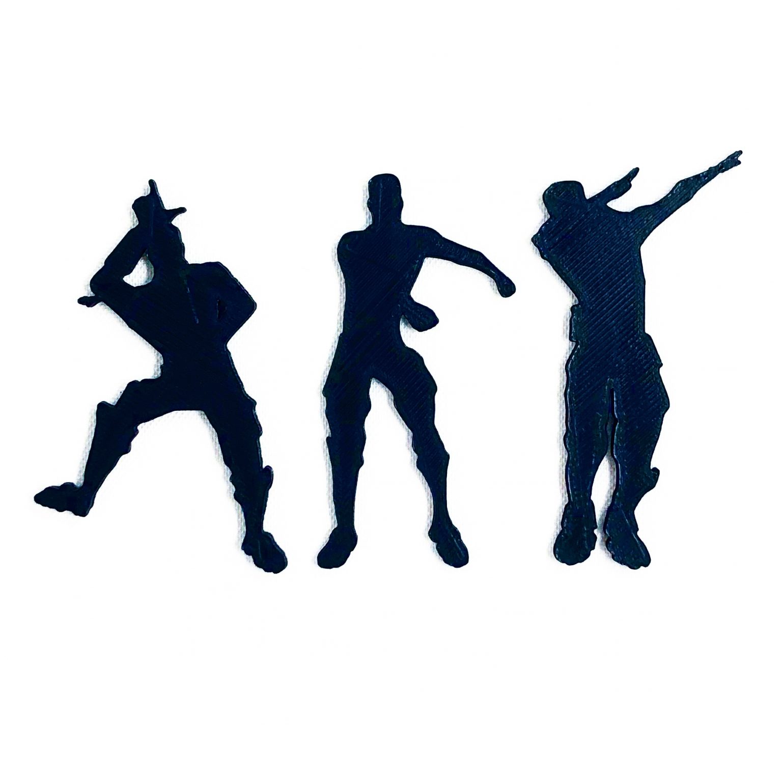 Fortnite Dab Floss Cupcake Toppers (1 Dozen) – 3D Wade Creations